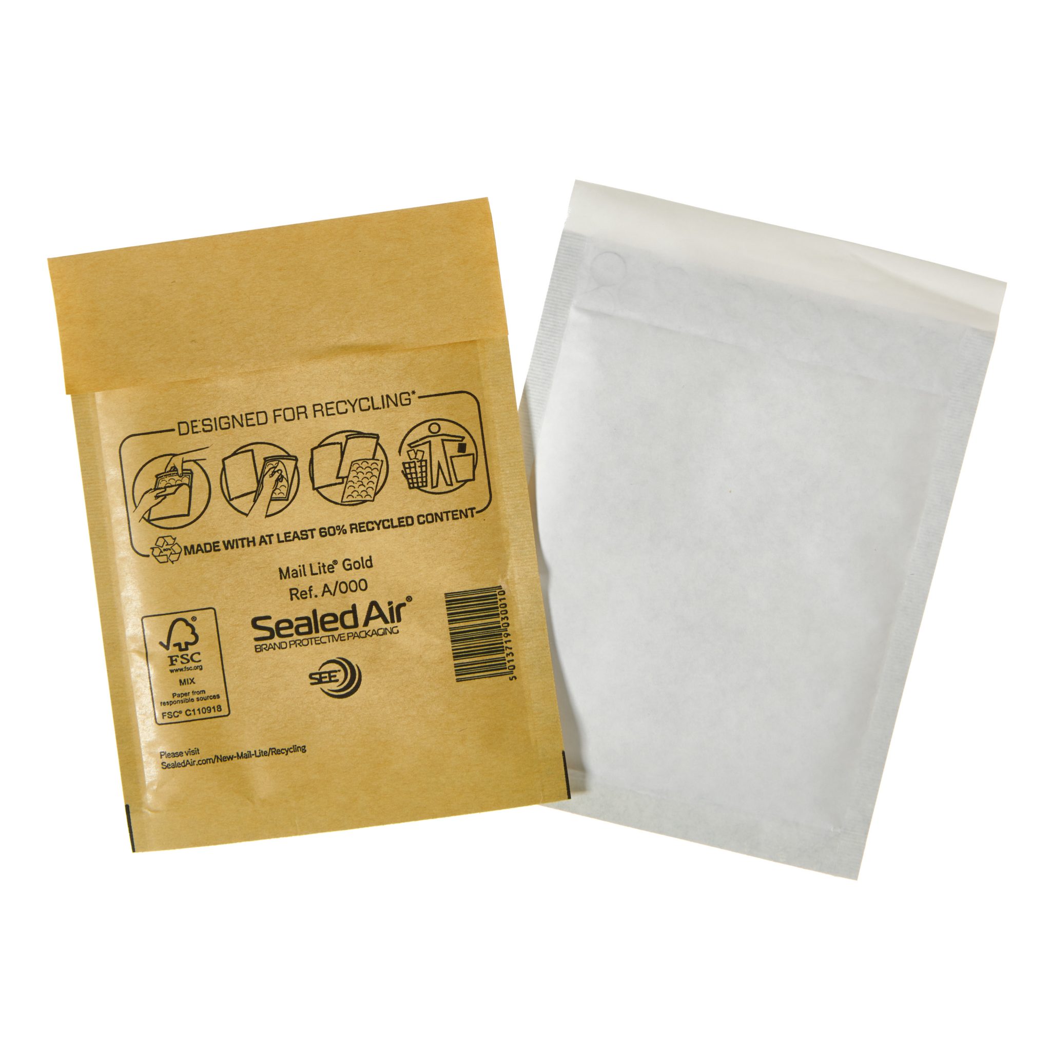 Mail Lite Padded Envelopes - A000 | Packaging Products Online