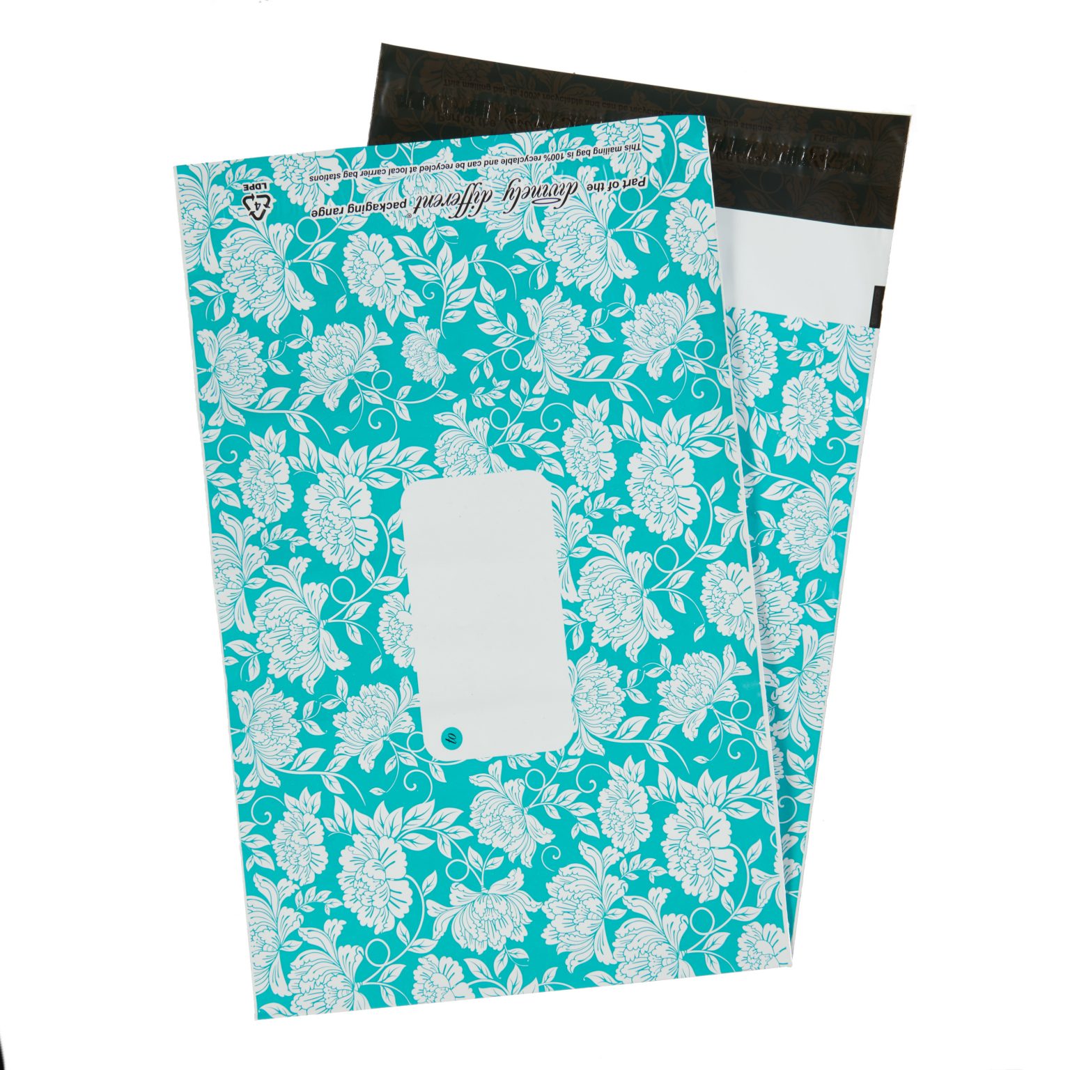 Printed Mailing Bags - Floral - Packaging Products Online
