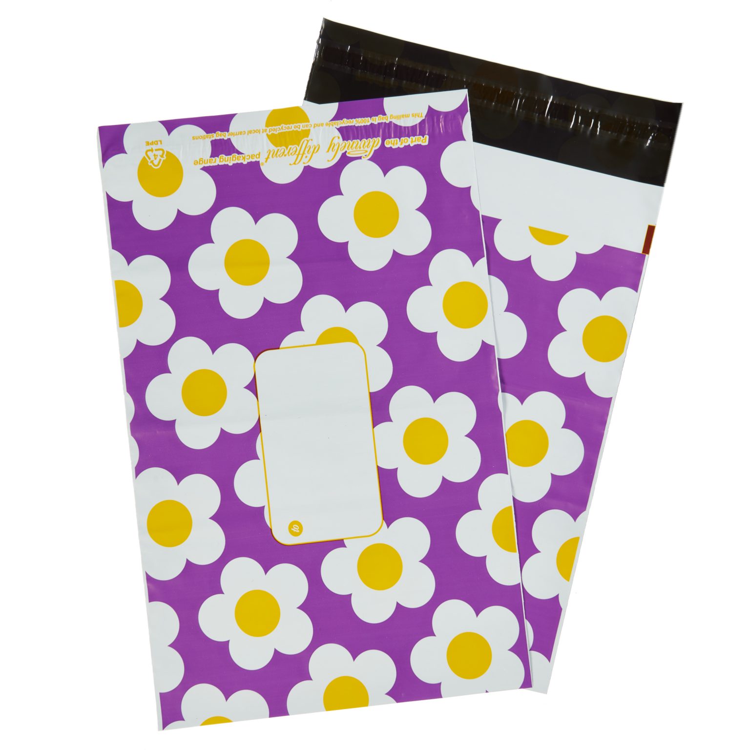 Printed Mailing Bags - Daisy | Packaging Products Online