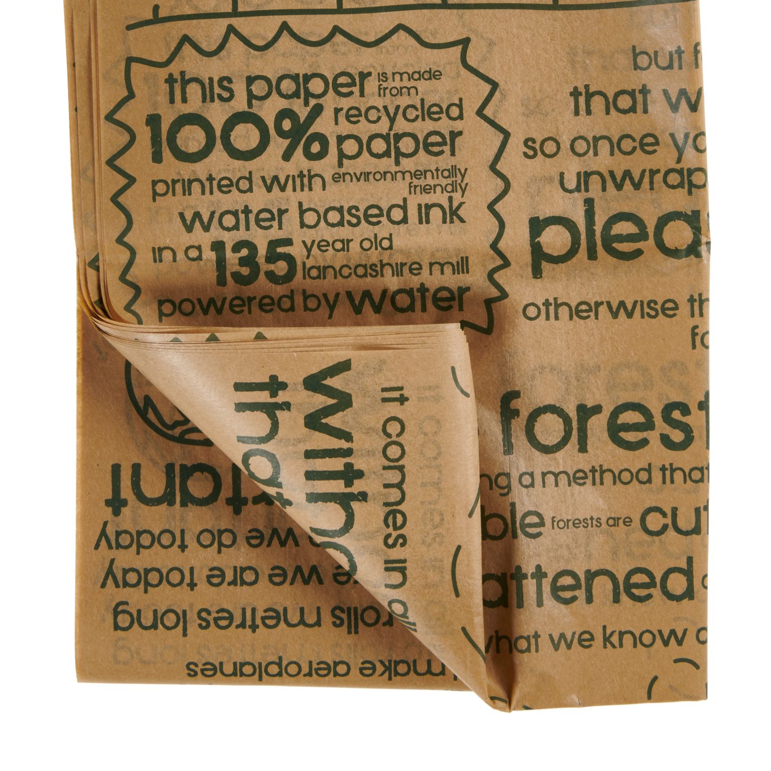 Recycled Tissue Paper | Packaging Products Online