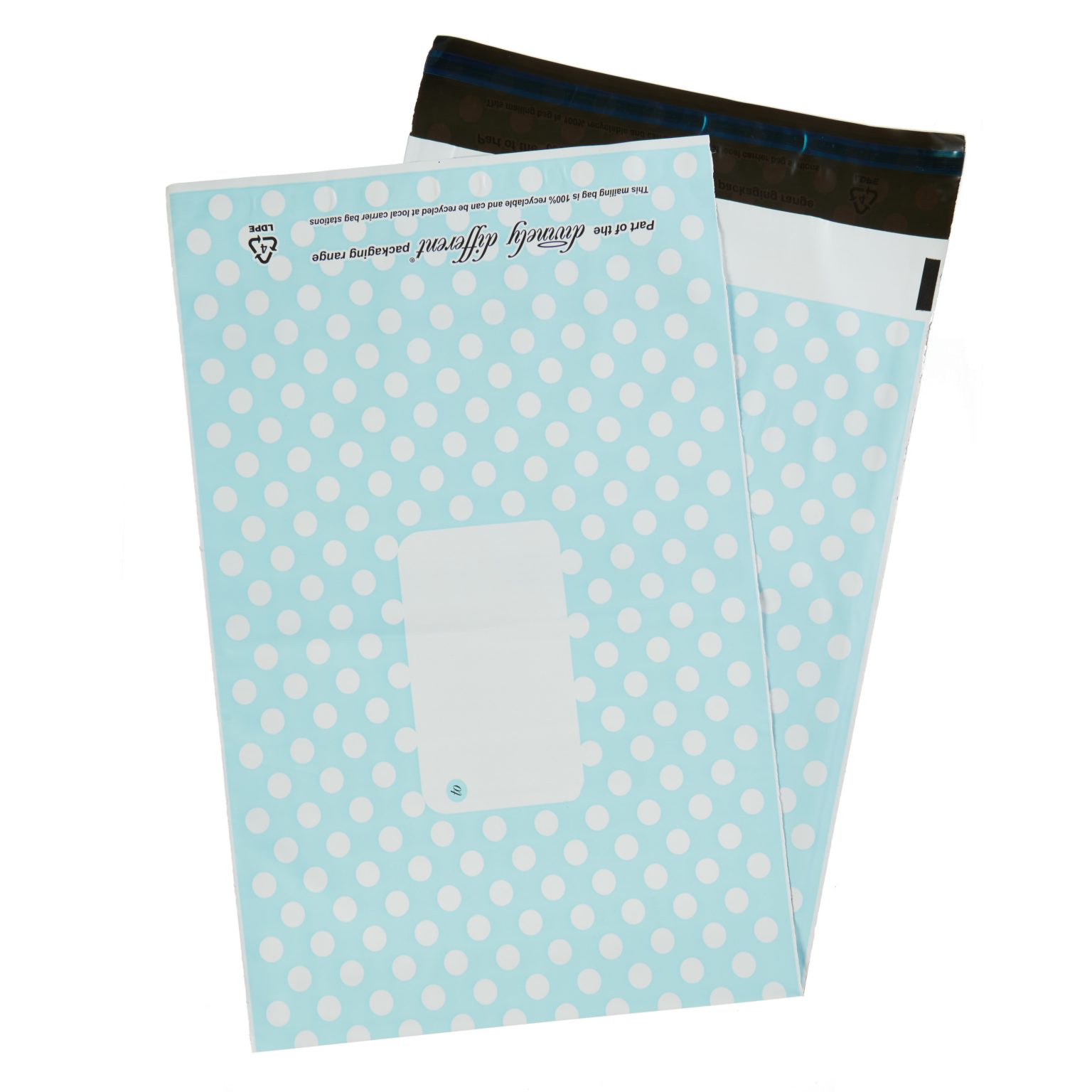 Printed Mailing Bags - Polka Dot | Packaging Products Online