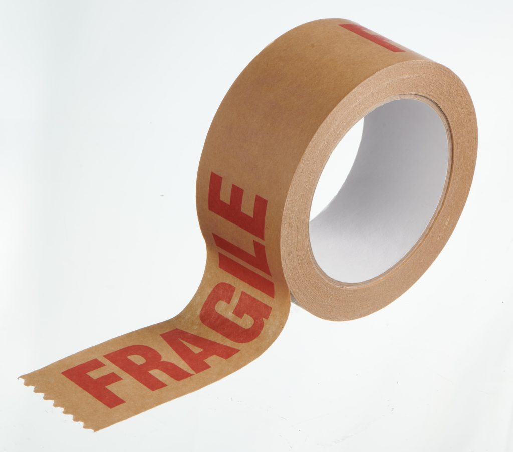 Fragile Paper Tape - Packaging Products Online