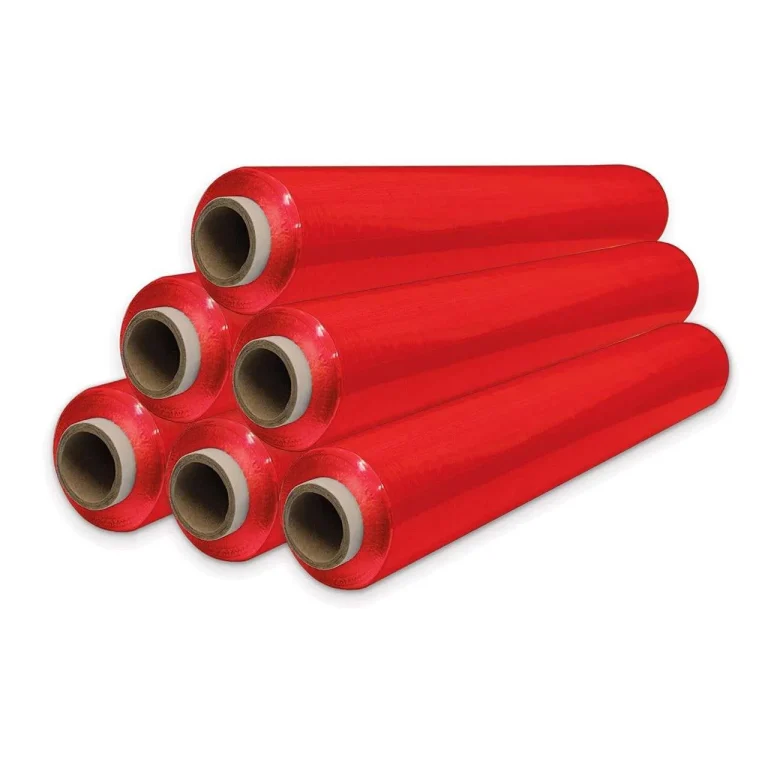 Red Pallet Wrap - Standard Core - Packaging Products Online
